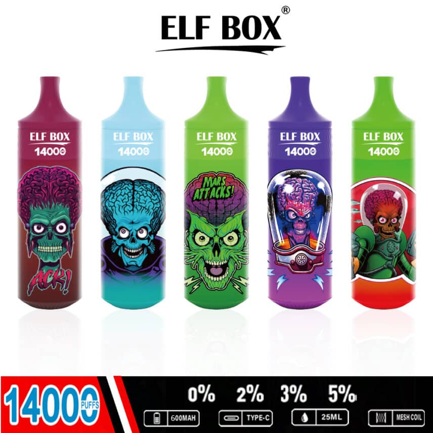 ELF BOX 14000 German-Engineered Premium Disposable Vape – Randmvaper