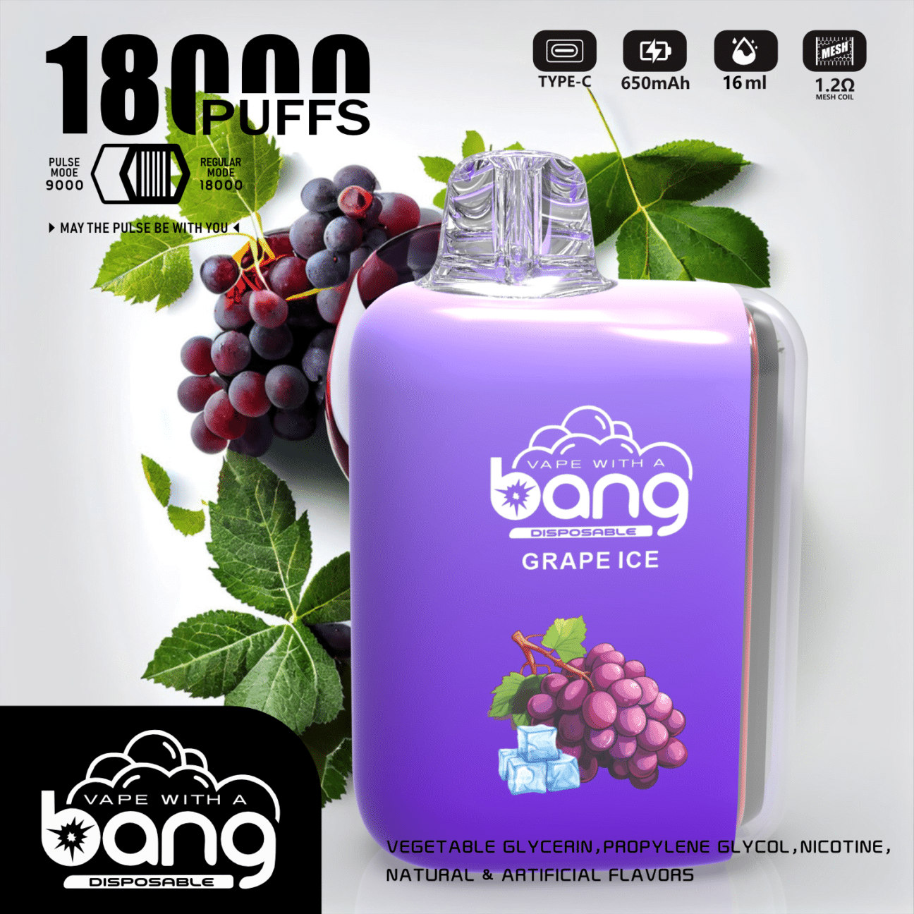 Bang Rocket 18000 Puff German-Engineered Premium Disposable Vape – Randmvaper